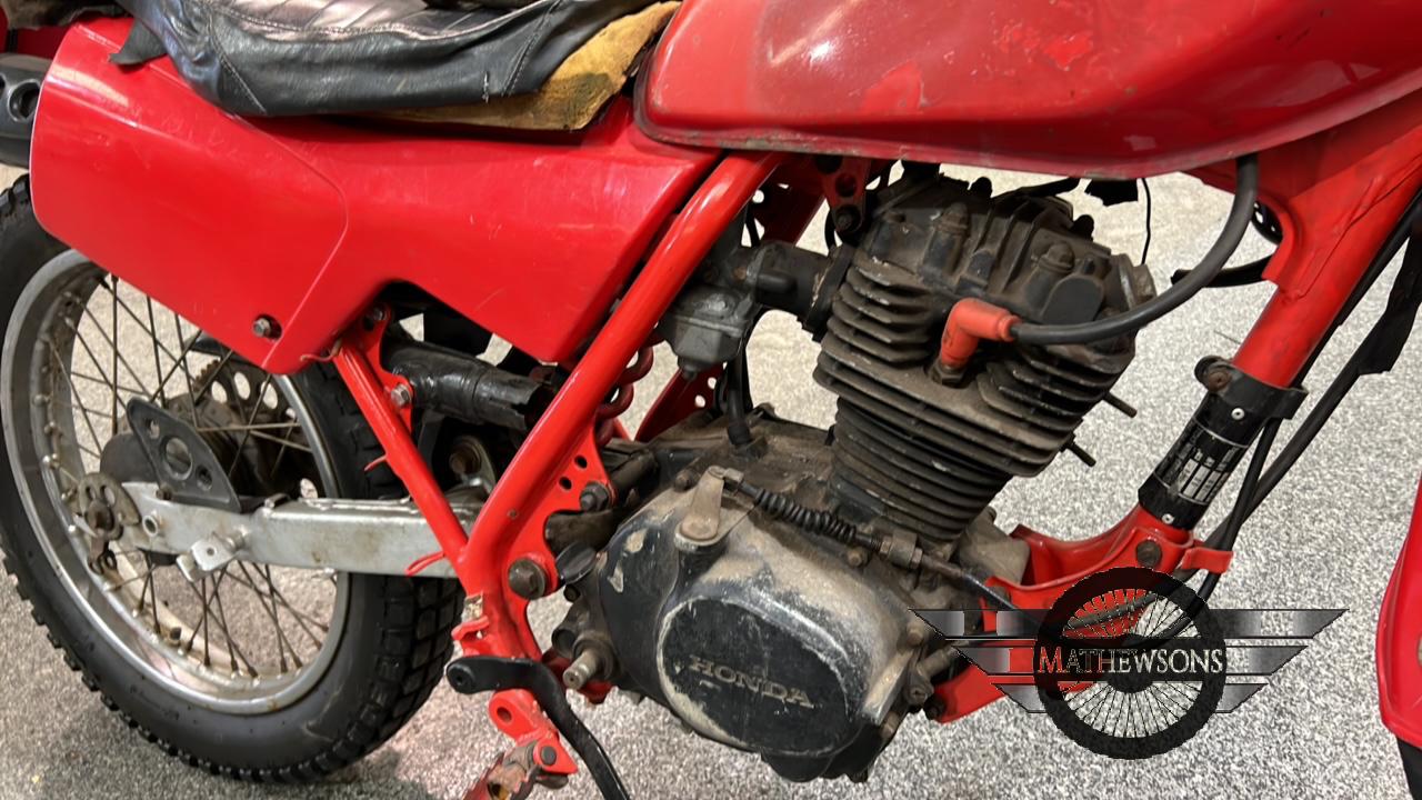 Lot 126 - 1983 HONDA XL125RC