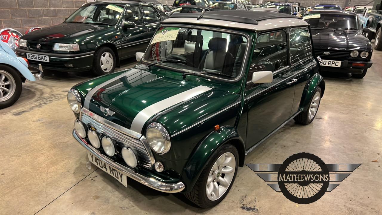 Lot 296 - 2001 ROVER MINI COOPER SPORT