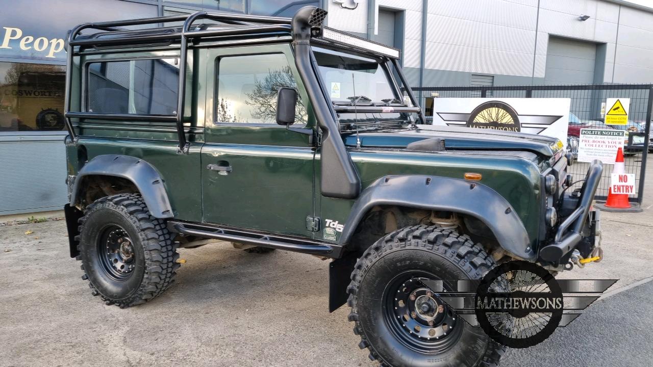Lot 158 - 1999 LANDROVER DEFENDER 90 COUNTY TD5
