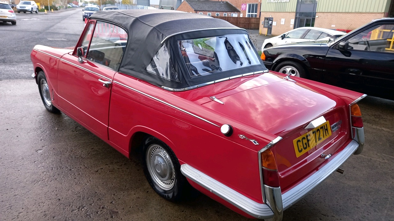 Lot 664 - 1969 TRIUMPH HERALD 13/60