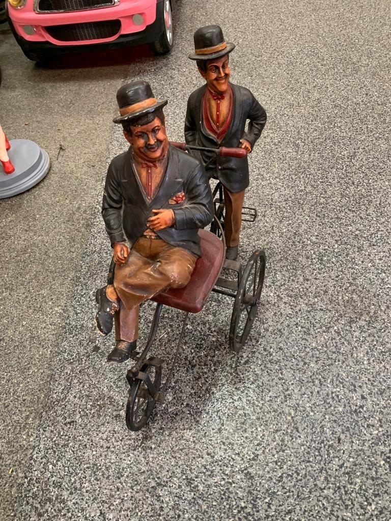 Lot 29 - LAUREL AND HARDY BIKE FIGURE