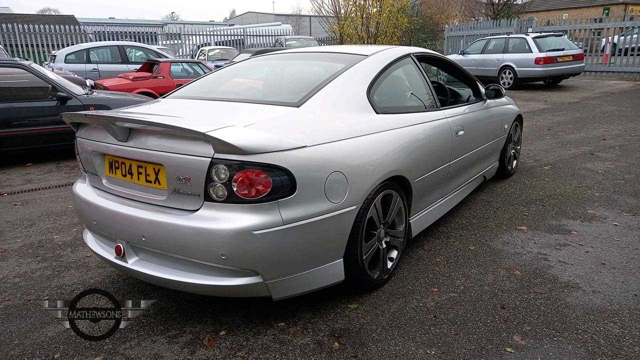 Lot 28 - 2004 VAUXHALL MONARO V8 VXR