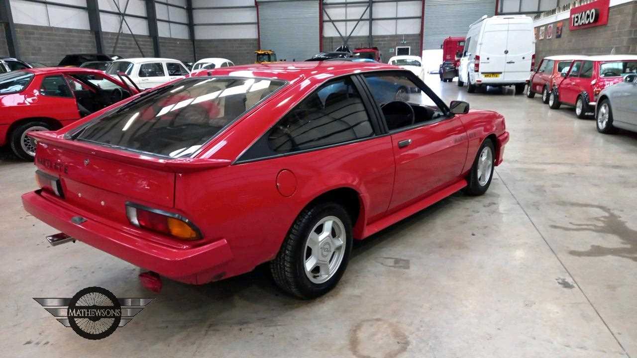 Lot 48 - 1984 OPEL MANTA GTE