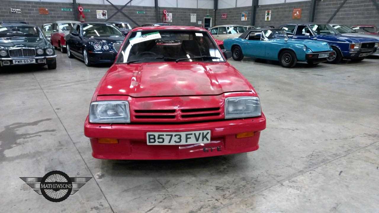 Lot 48 - 1984 OPEL MANTA GTE