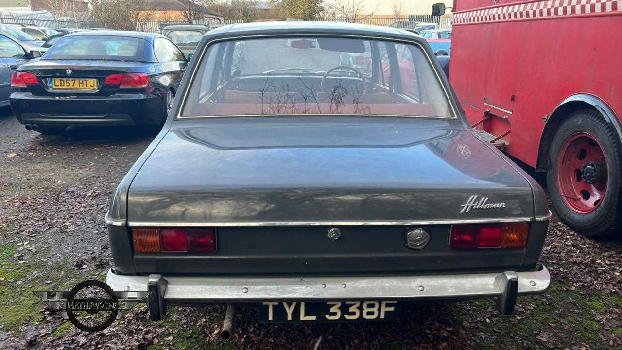 Lot 92 - 1968 HILLMAN HUNTER