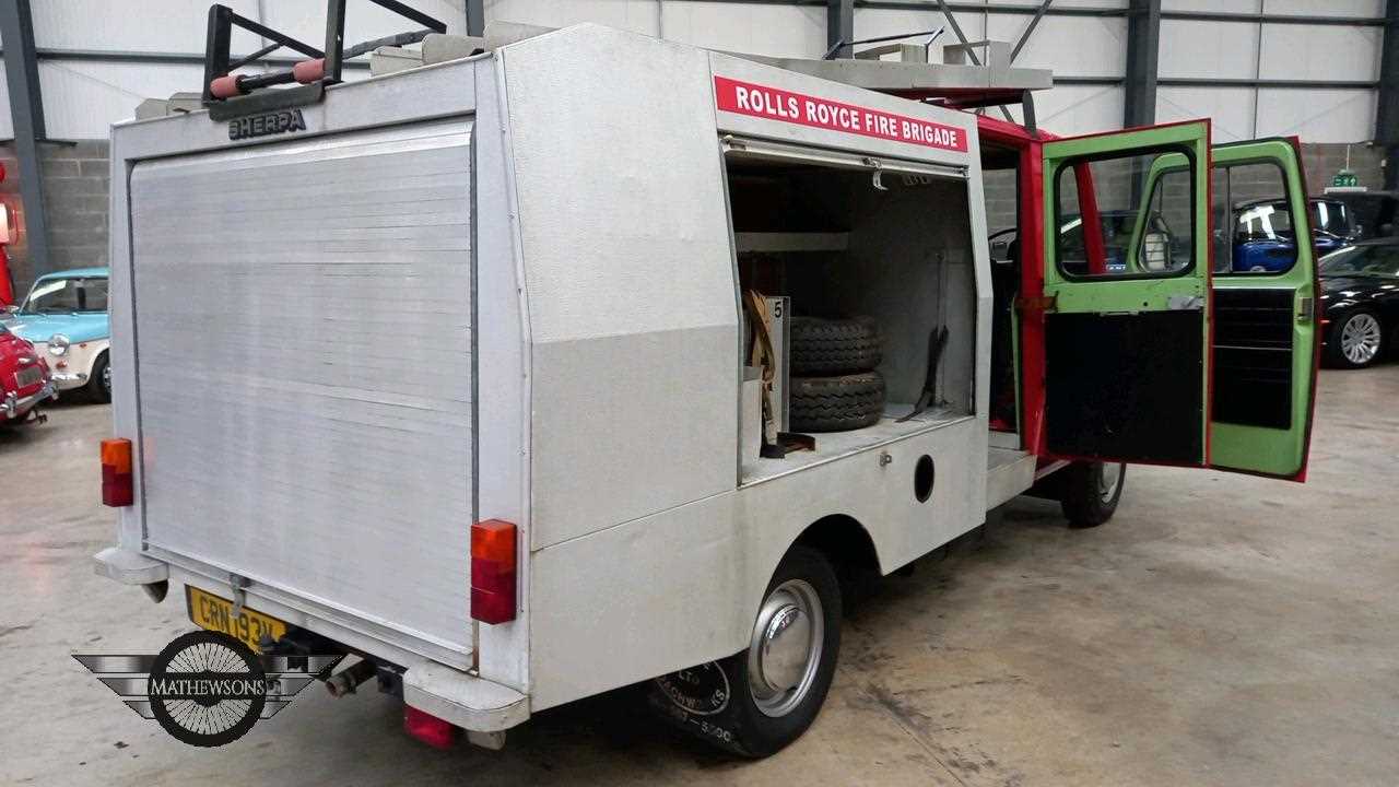 Lot 118 - 1979 SHERPA FIRE ENGINE