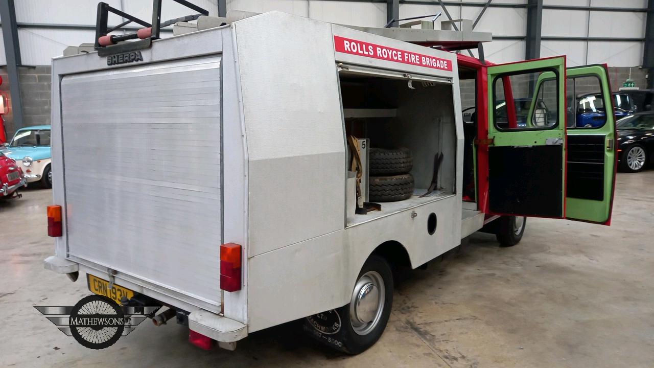Lot 118 - 1979 SHERPA FIRE ENGINE