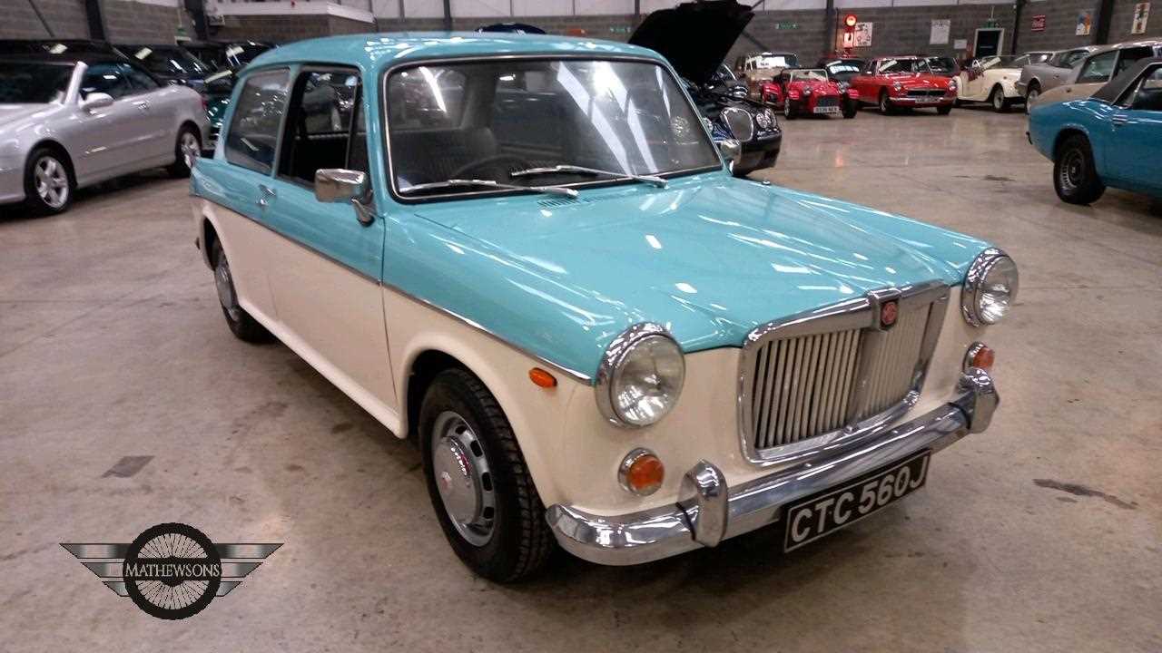 Lot 226 - 1971 MG 1300