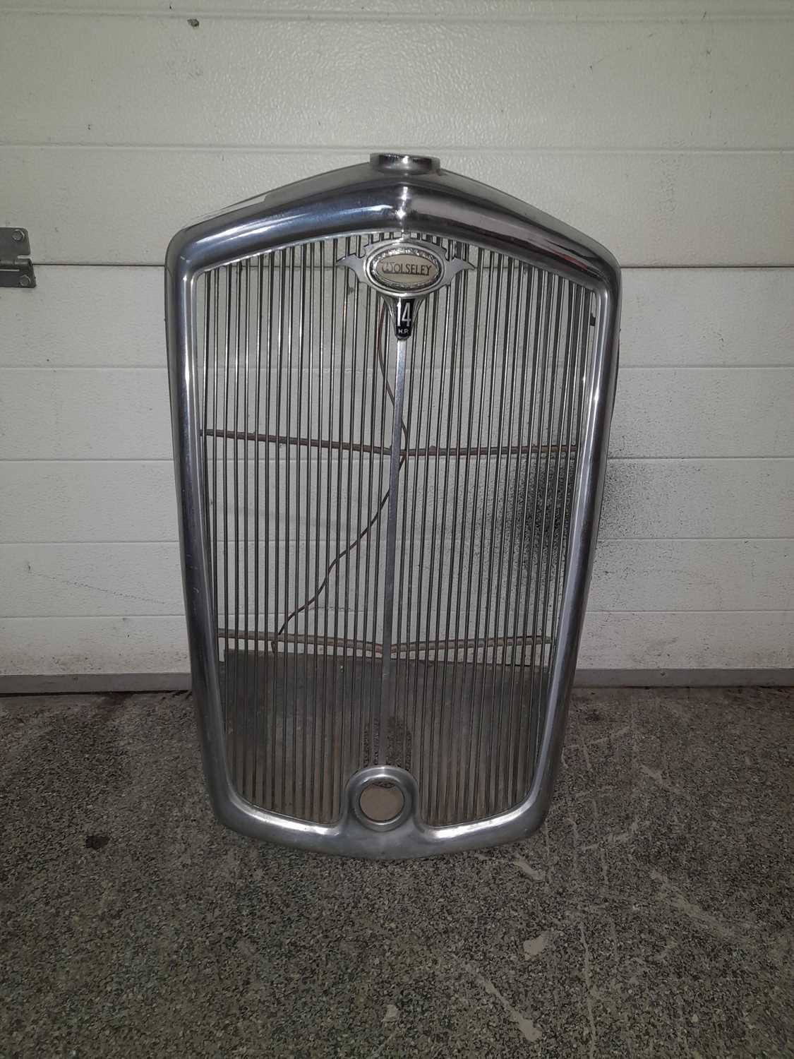 Lot 295 - WOLSELEY 14 RADIATOR GRILLE