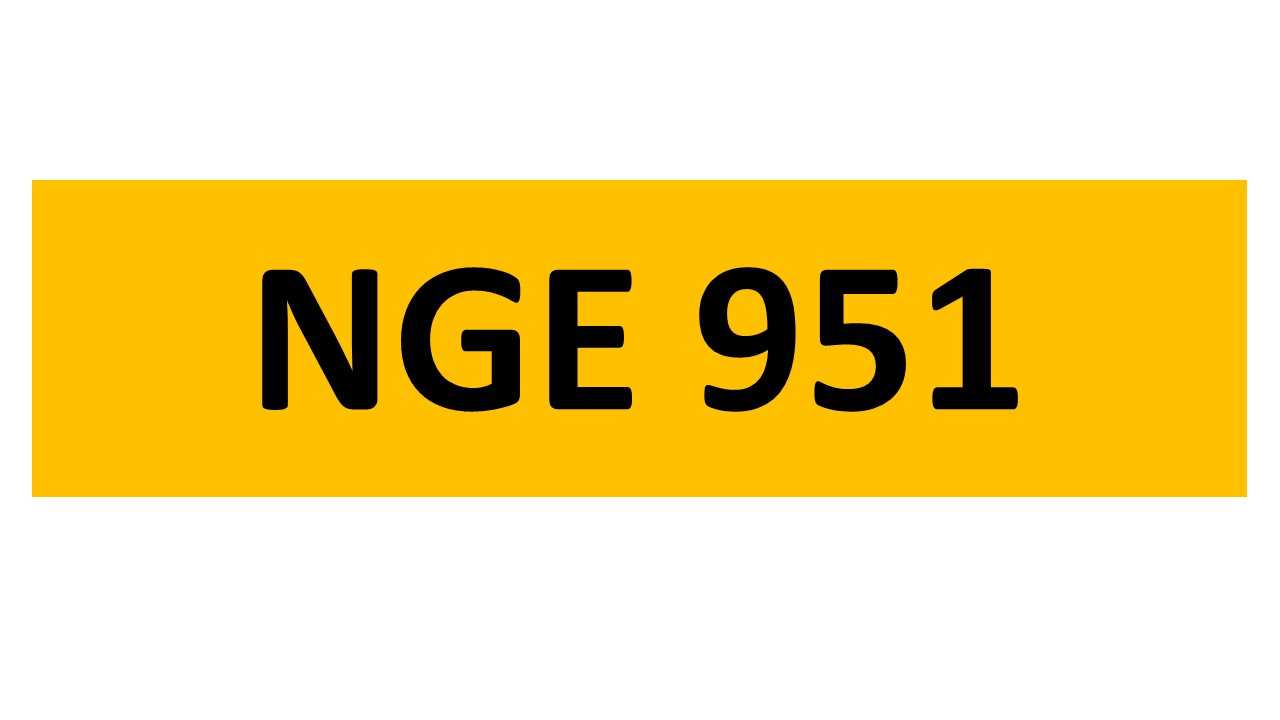 Lot 42 - REGISTRATION ON RETENTION - NGE 951