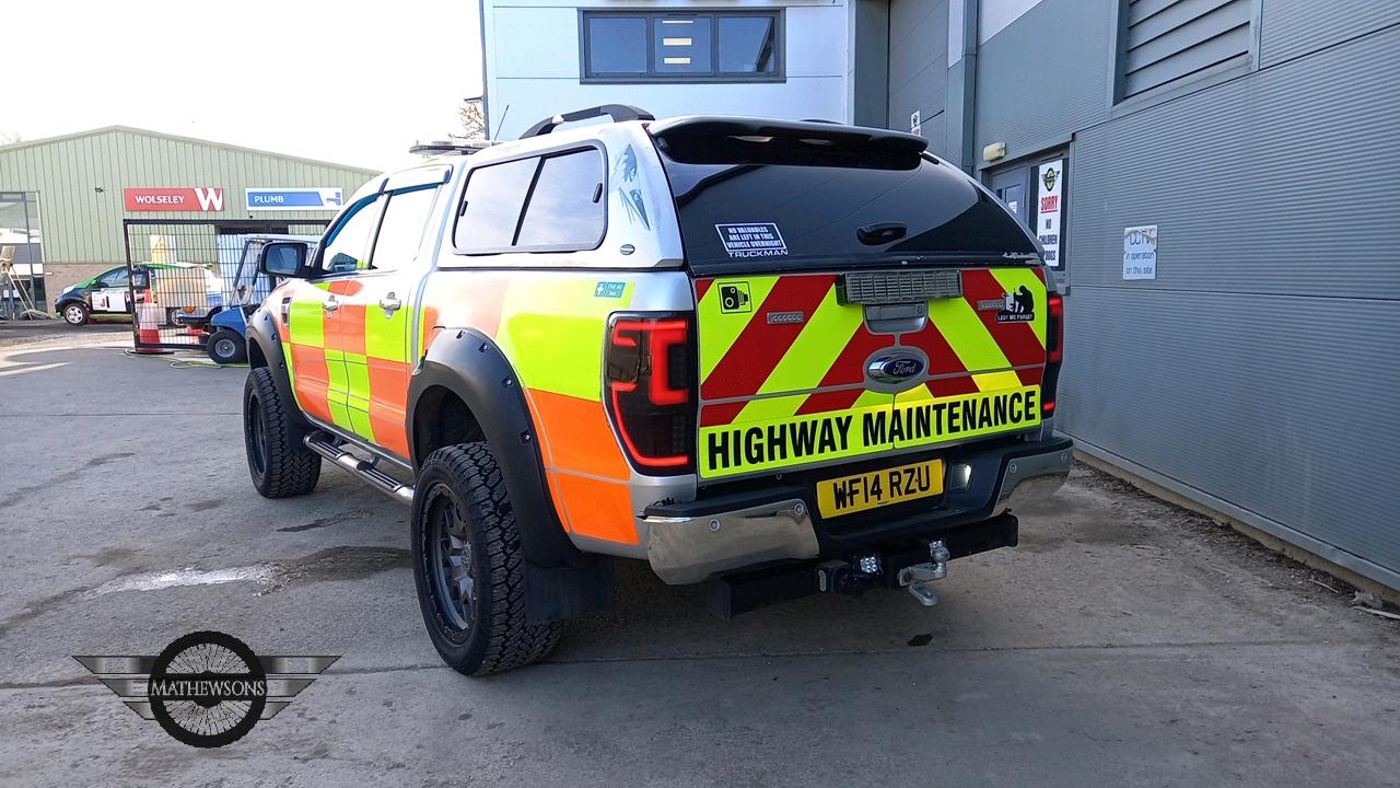 Lot 588 - 2014 FORD RANGER LIMITED 4X4 TDCI