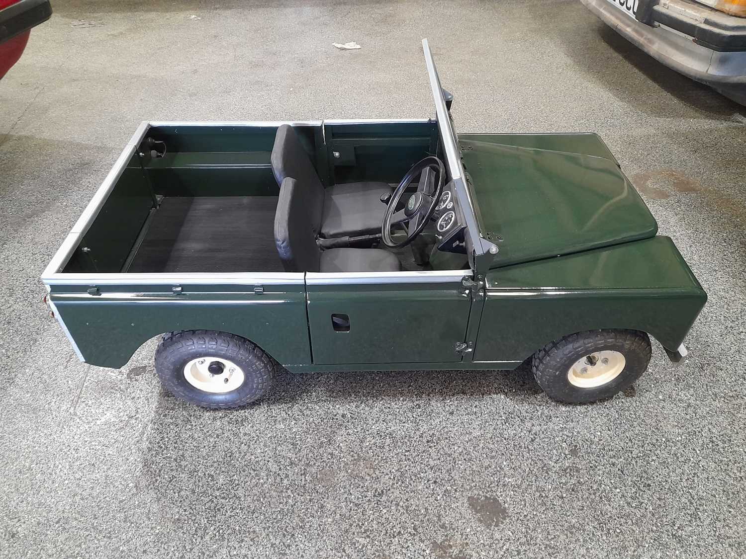Lot 665 - MINIATURE LAND ROVER