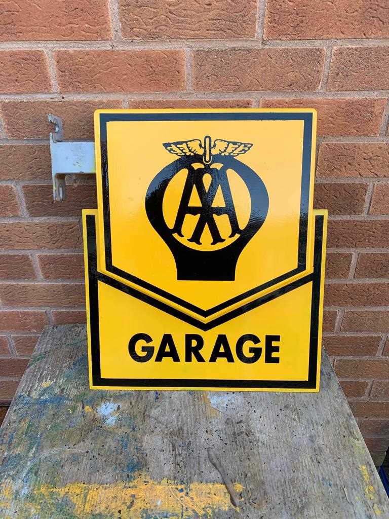 Lot 732 - AA GARAGE SIGN