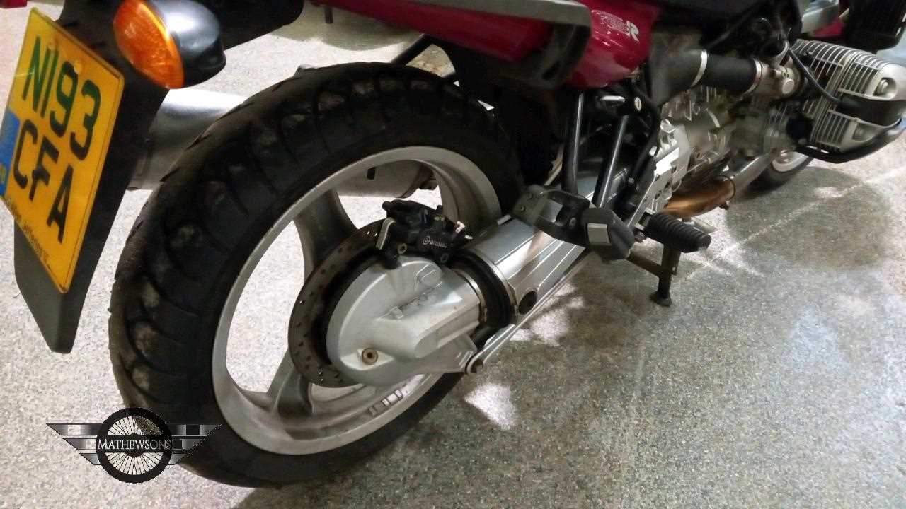 Lot 100 - 1995 BMW R 850 R