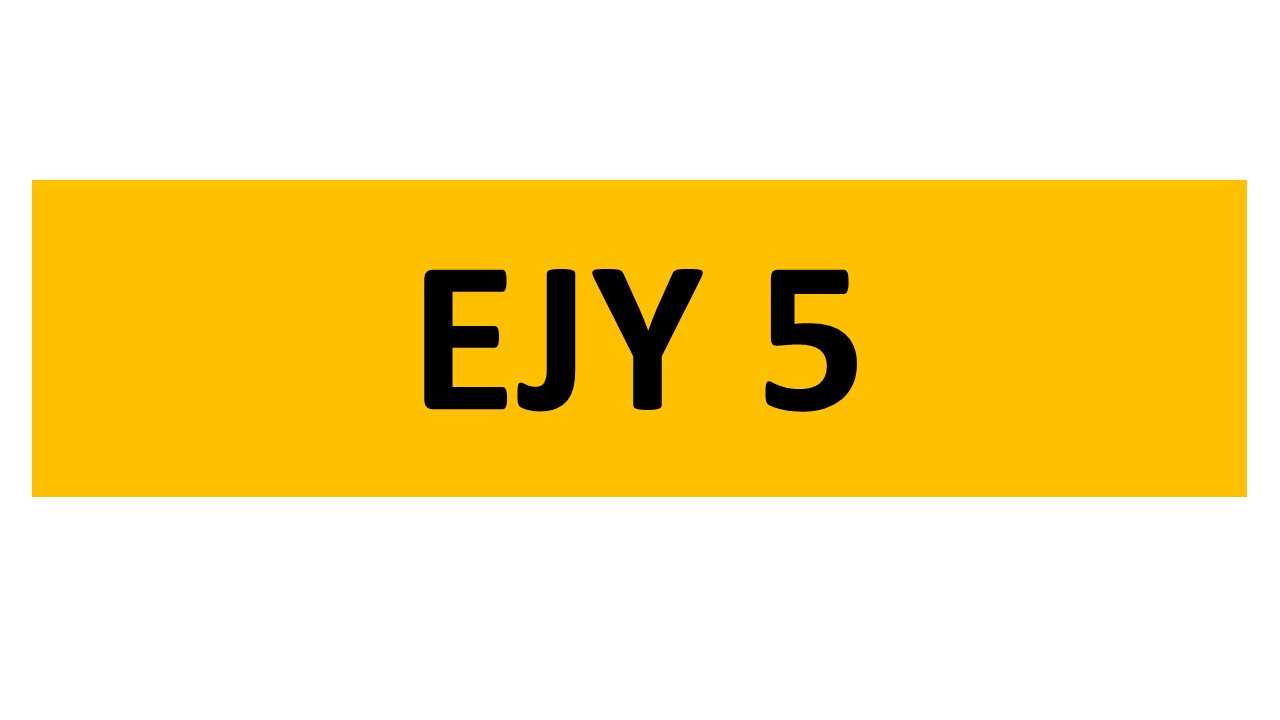 Lot 234 - REGISTRATION ON RETENTION - EJY 5
