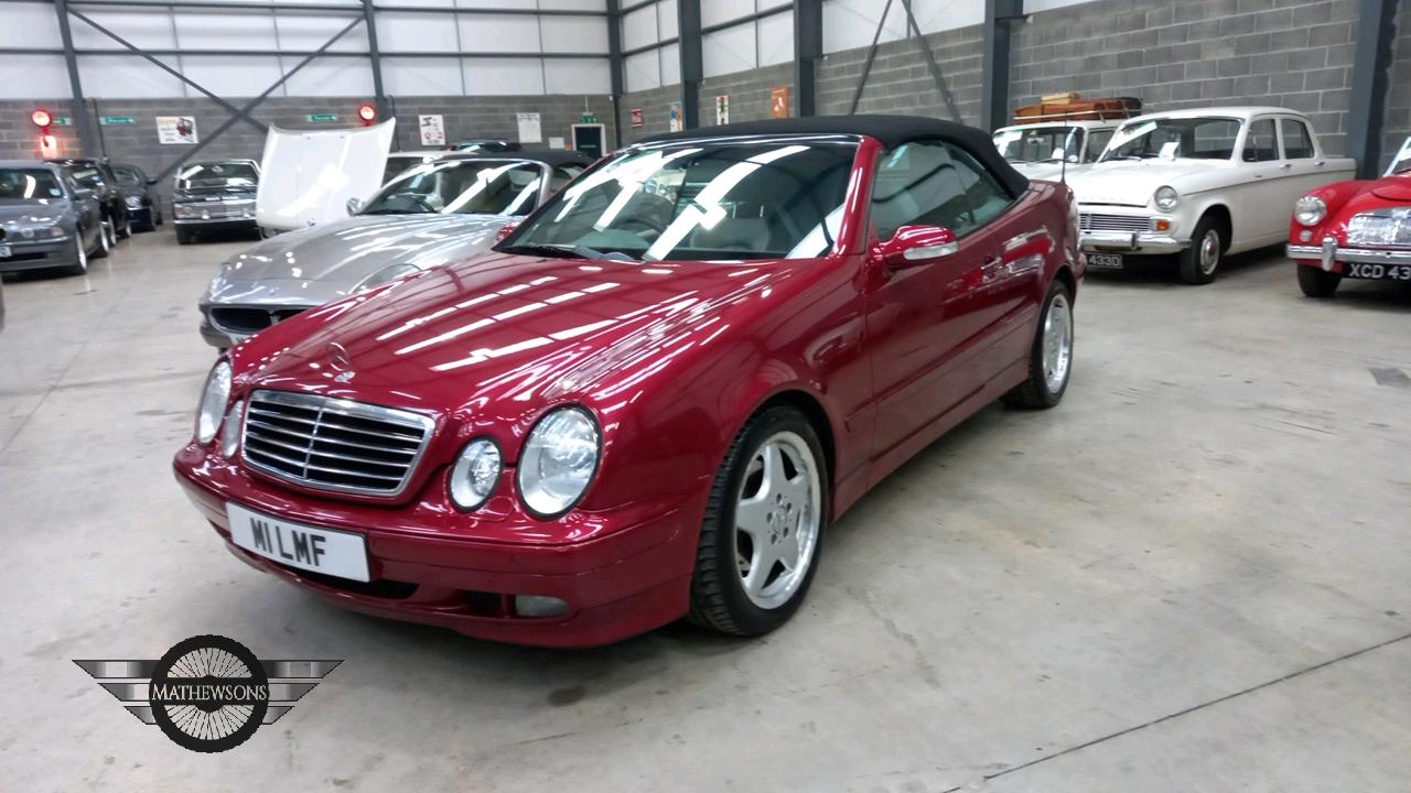 Lot 120 - 2001 MERCEDES CLK 320 ELEGANCE AUTO
