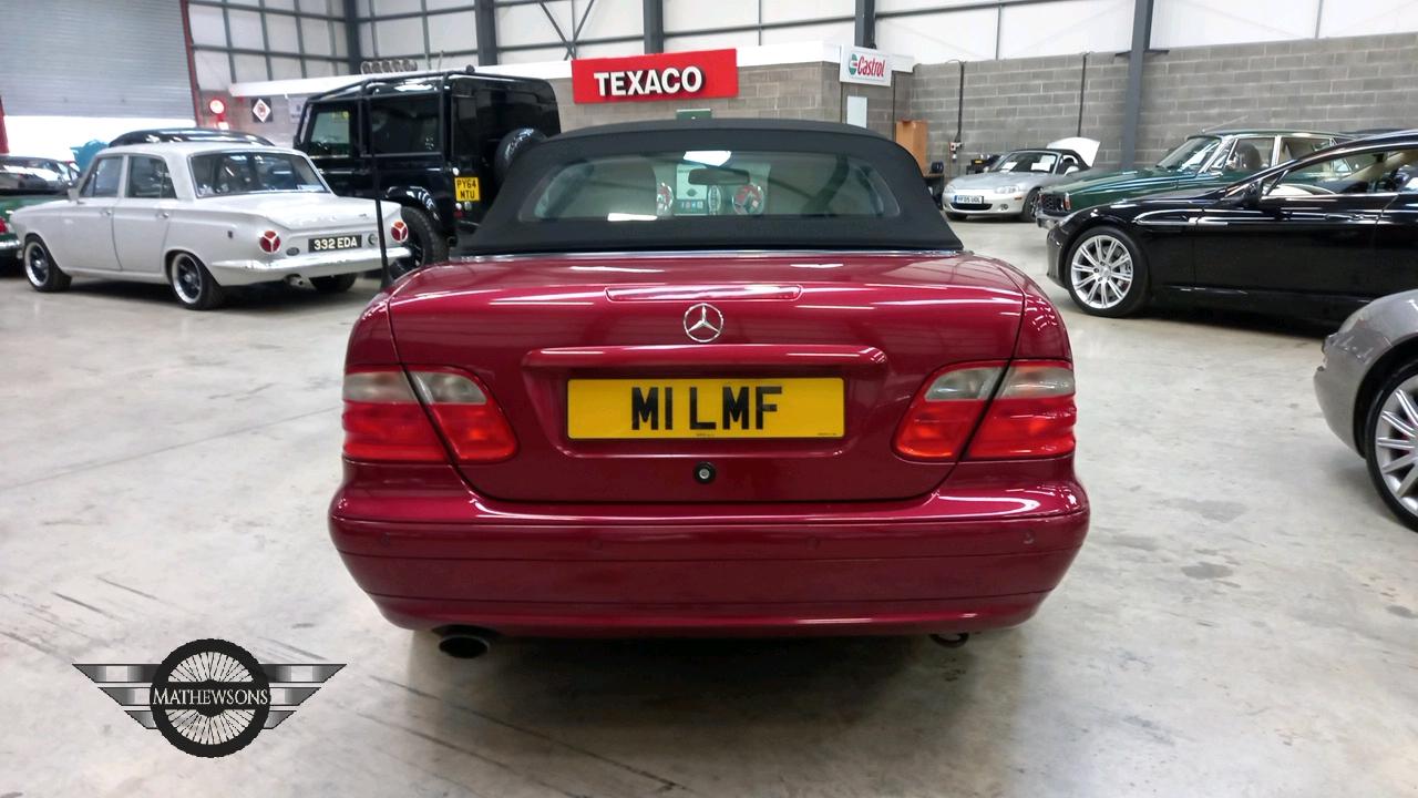 Lot 120 - 2001 MERCEDES CLK 320 ELEGANCE AUTO