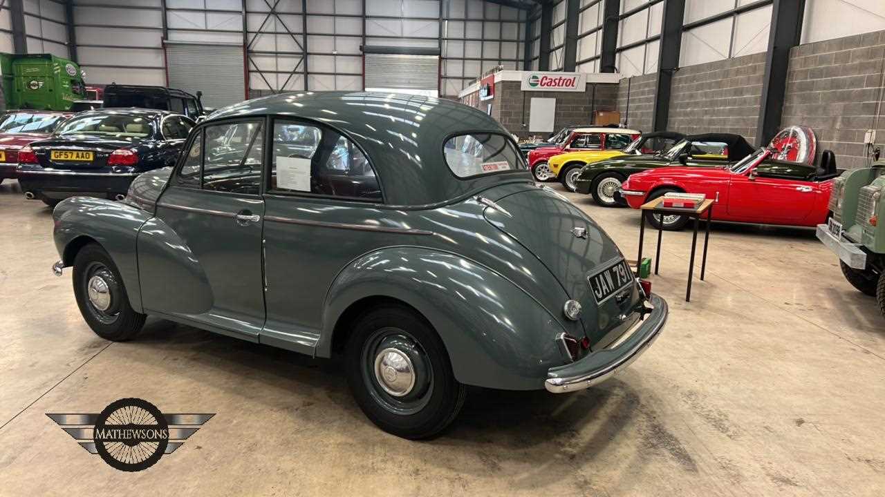 Lot 118 - 1952 MORRIS MINOR