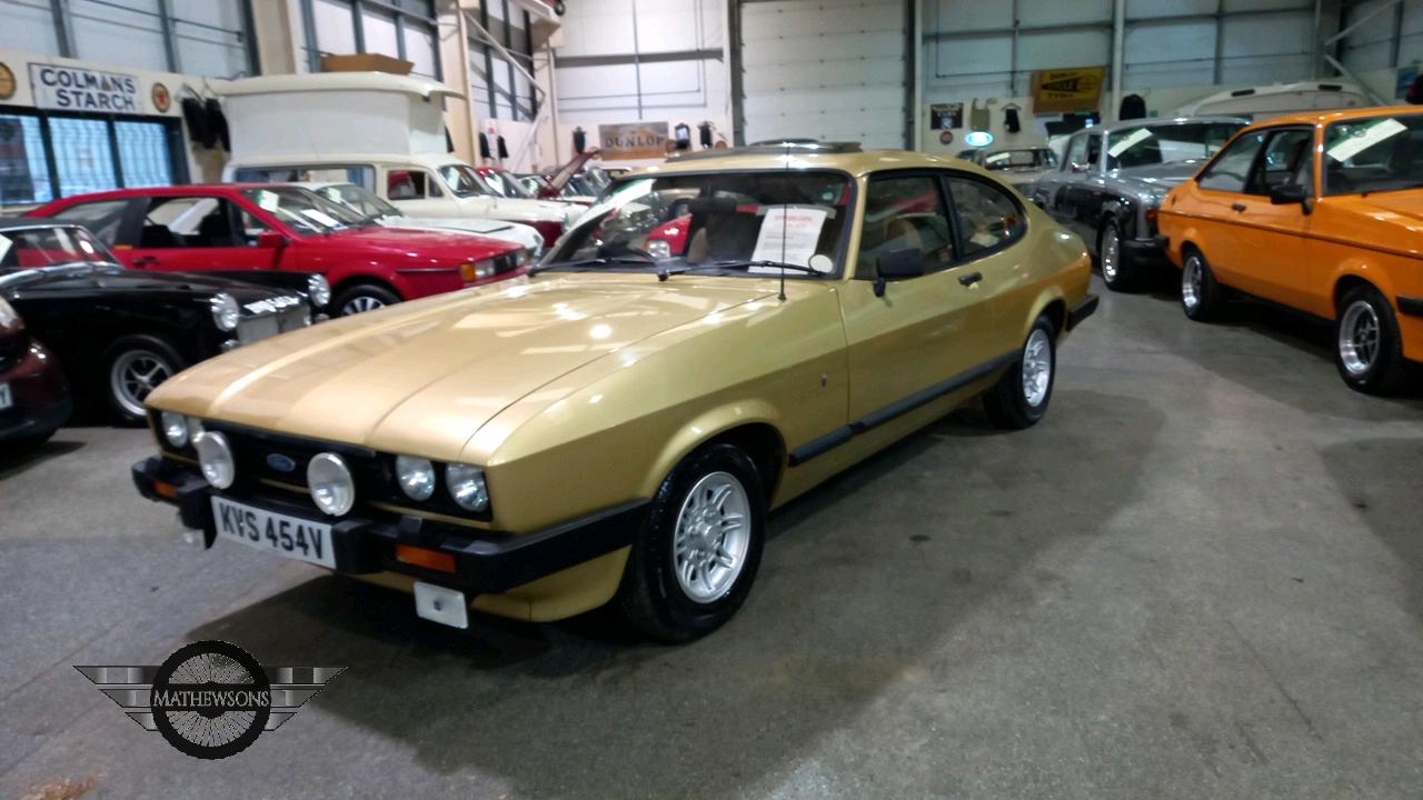 Lot 212 - 1979 FORD CAPRI GHIA AUTO