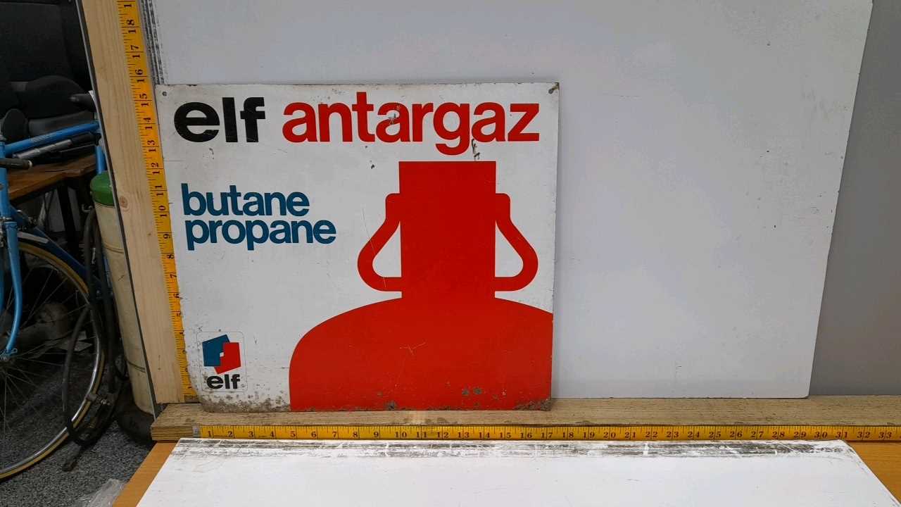 Lot 521 - ELF ANTRAGAZ BUTANE/PROPANE SINGLE SIDED