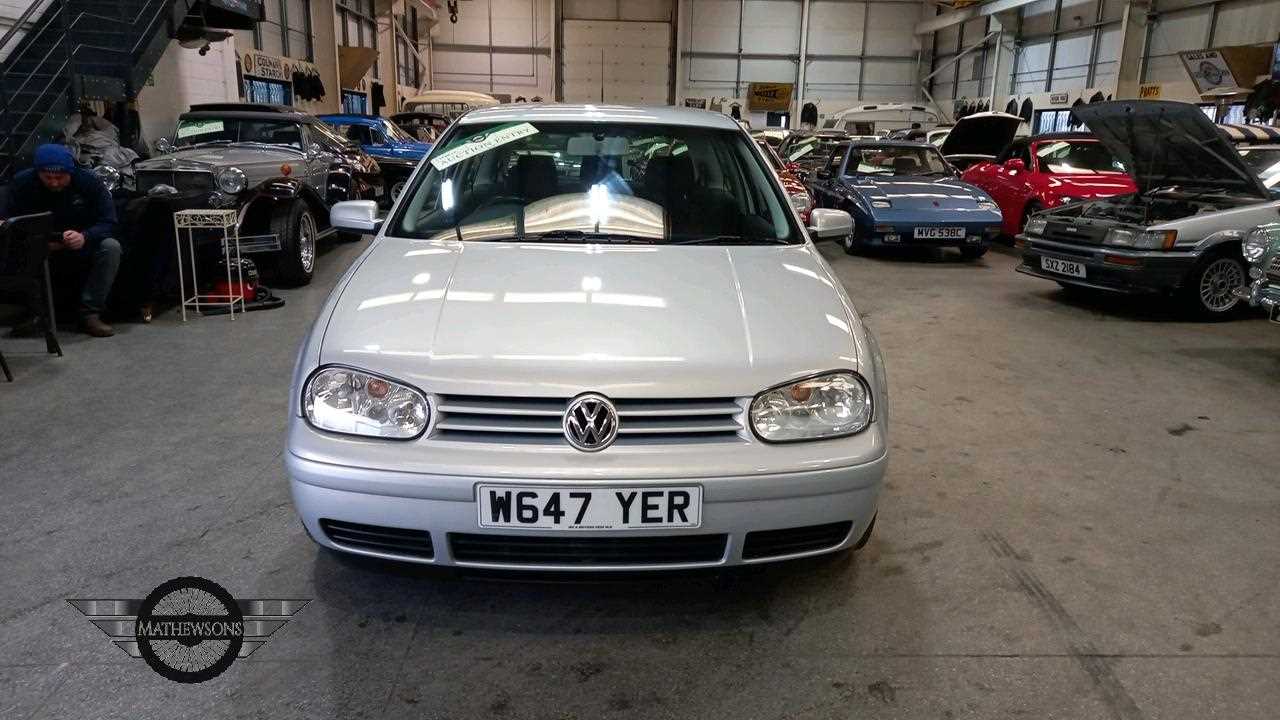 Lot 290 - 2000 VOLKSWAGEN GOLF GTI TURBO