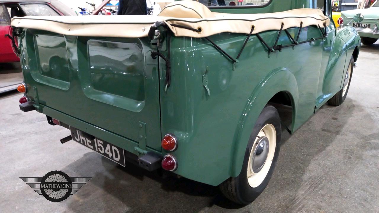 Lot 416 - 1963 MORRIS MINOR PICKUP