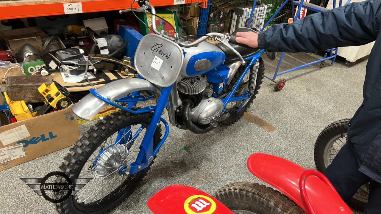 Lot 264 - 1960 GREEVES HAWKSTONE