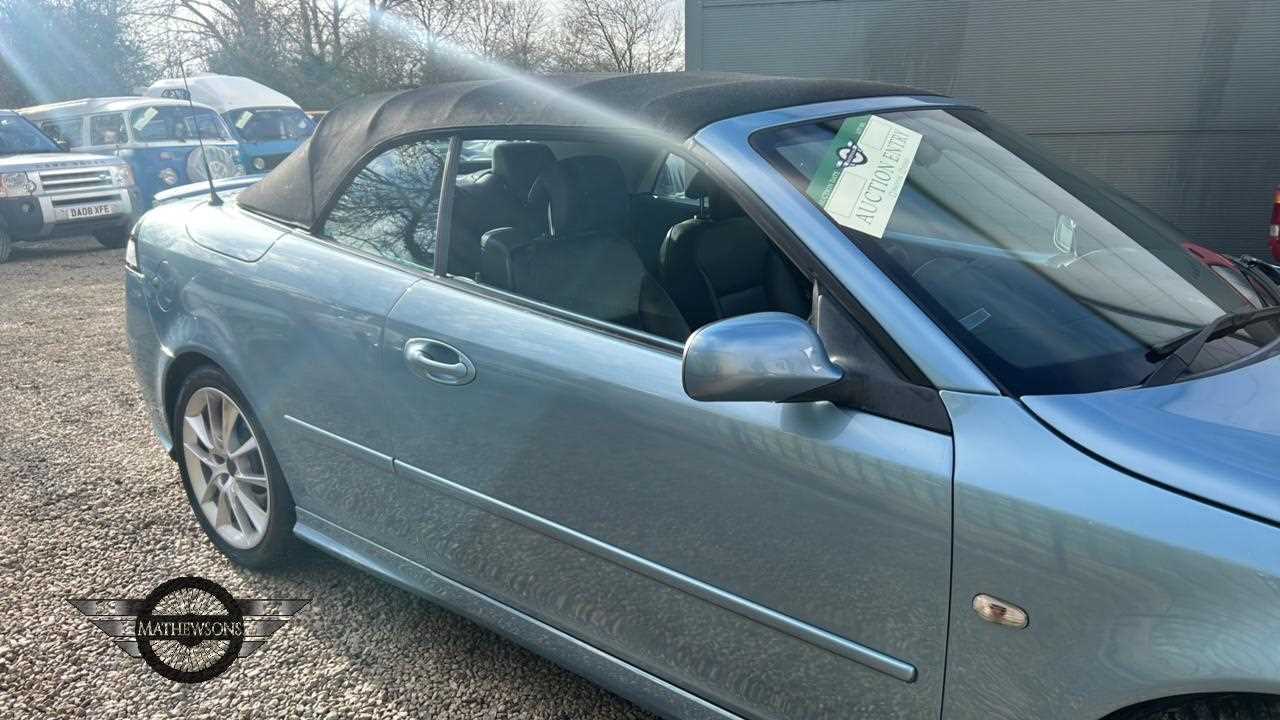 Lot 460 - 2008 SAAB 9-3 AERO V6