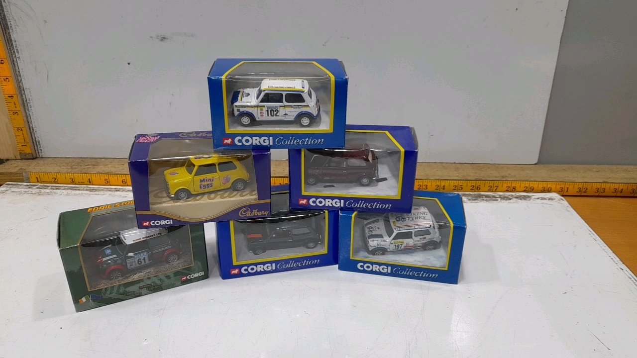 Lot 435 - 6X CORGI MINI'S MODELS