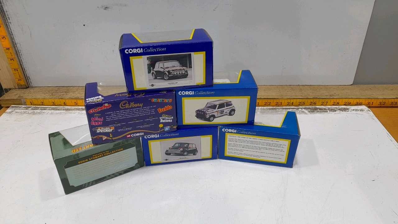 Lot 435 - 6X CORGI MINI'S MODELS