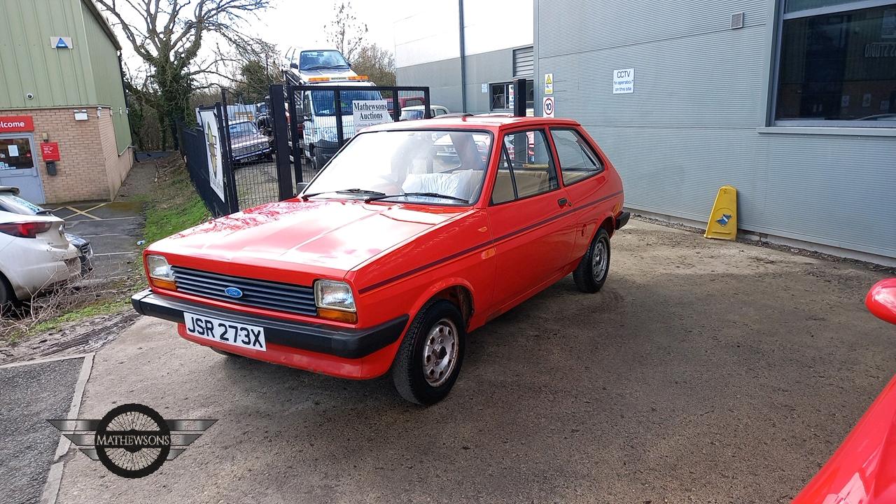 Lot 23 - 1981 FORD FIESTA POPULAR PLUS