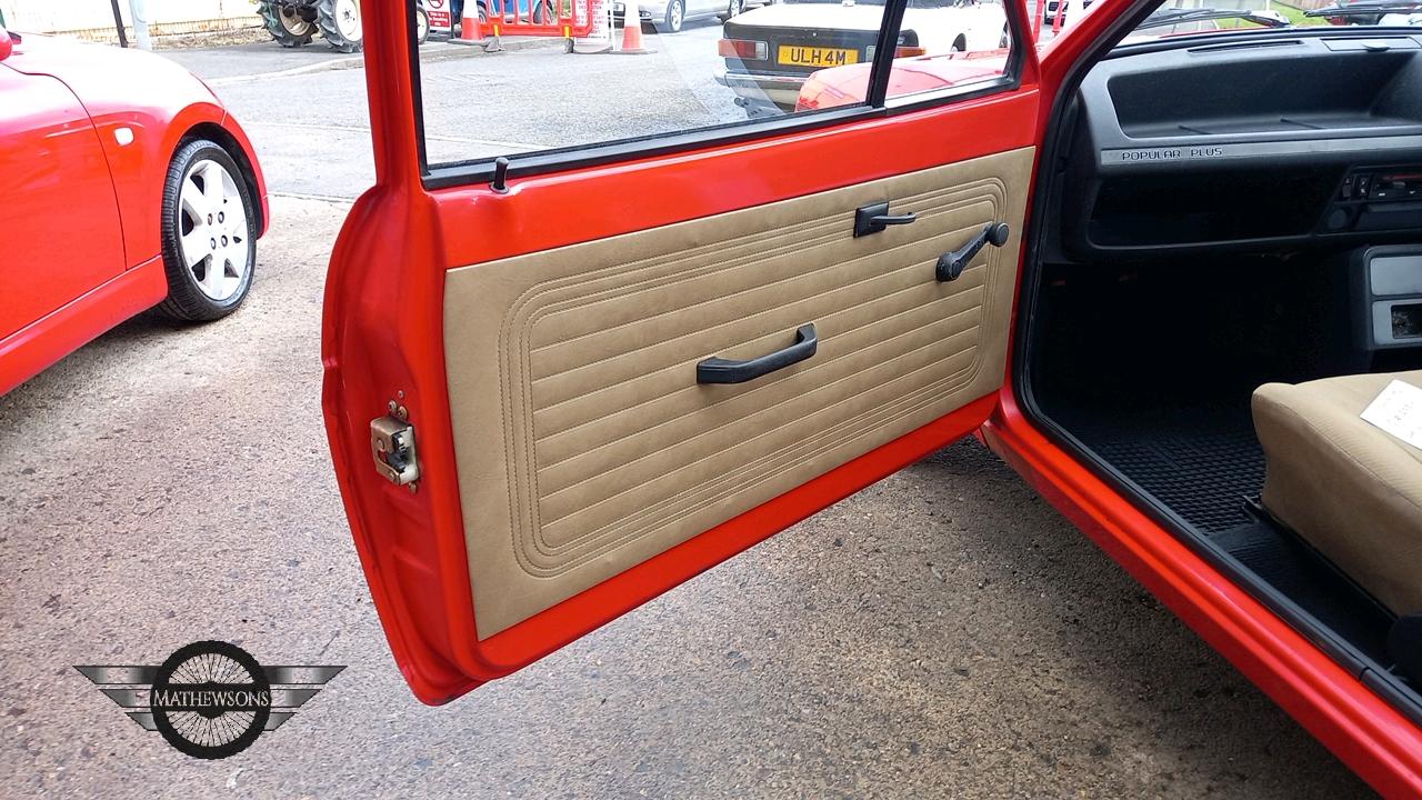 Lot 23 - 1981 FORD FIESTA POPULAR PLUS