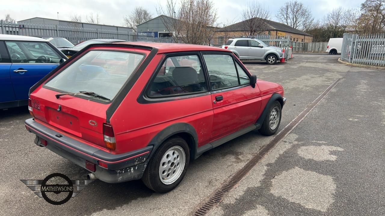 Lot 646 - 1984 FORD FIESTA XR2