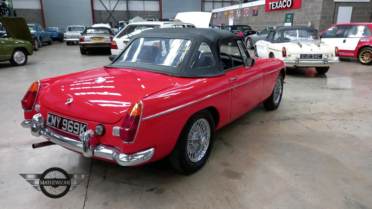 Lot 357 - 1972 MG B ROADSTER