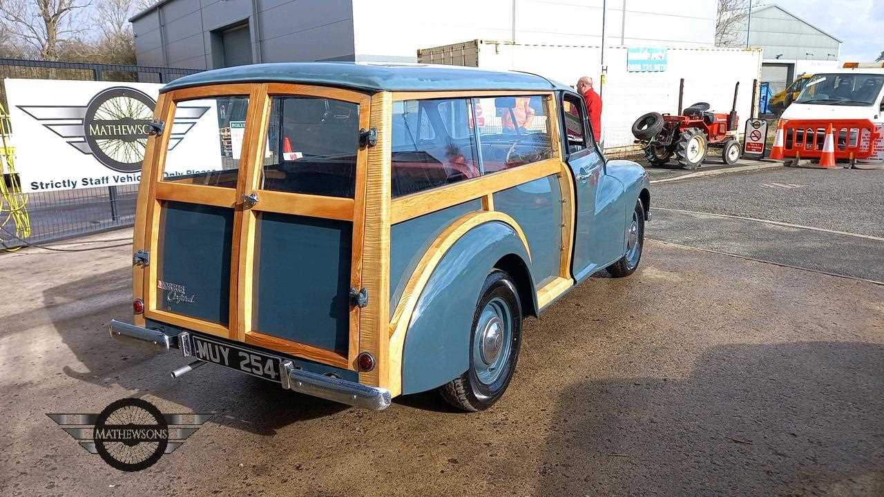 Lot 457 - 1954 MORRIS OXFORD SERIES MO TRAVELLER
