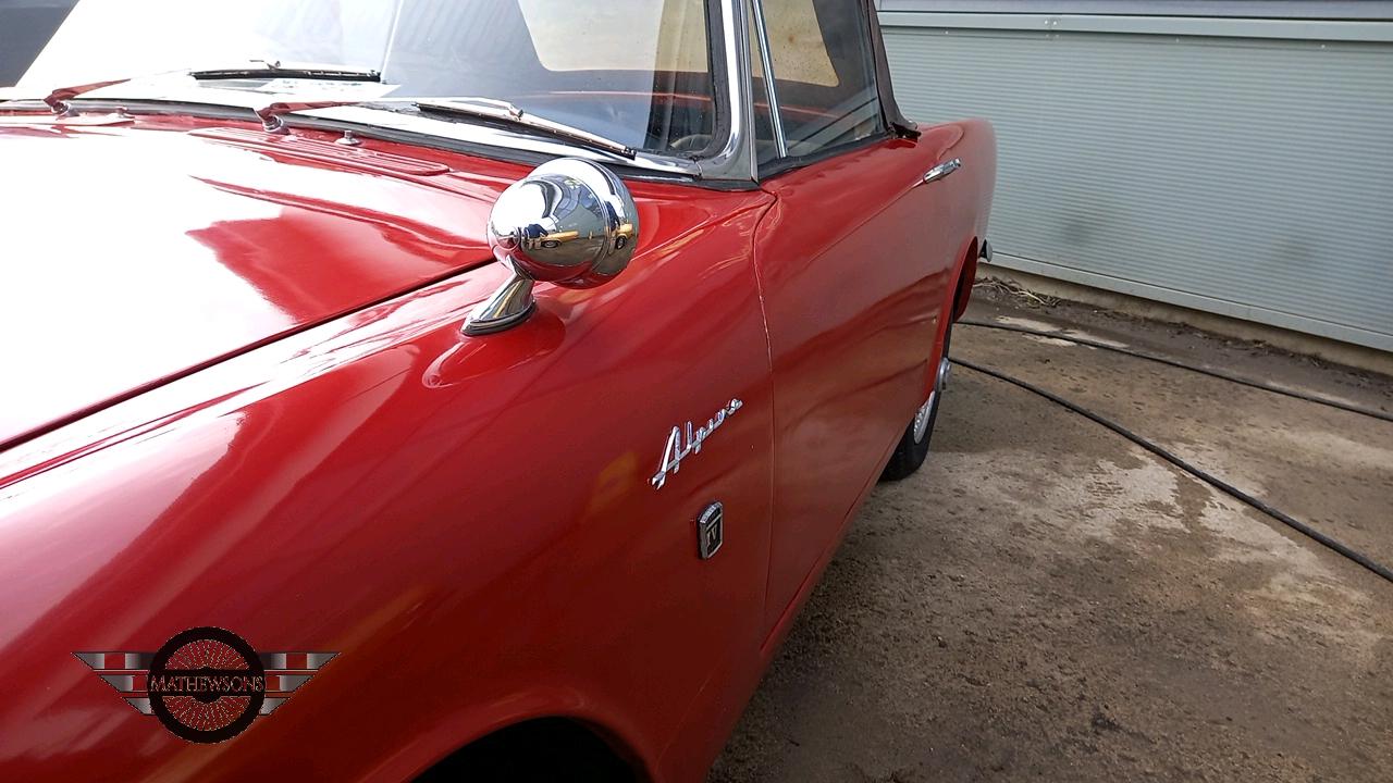 Lot 481 - 1964 SUNBEAM ALPINE