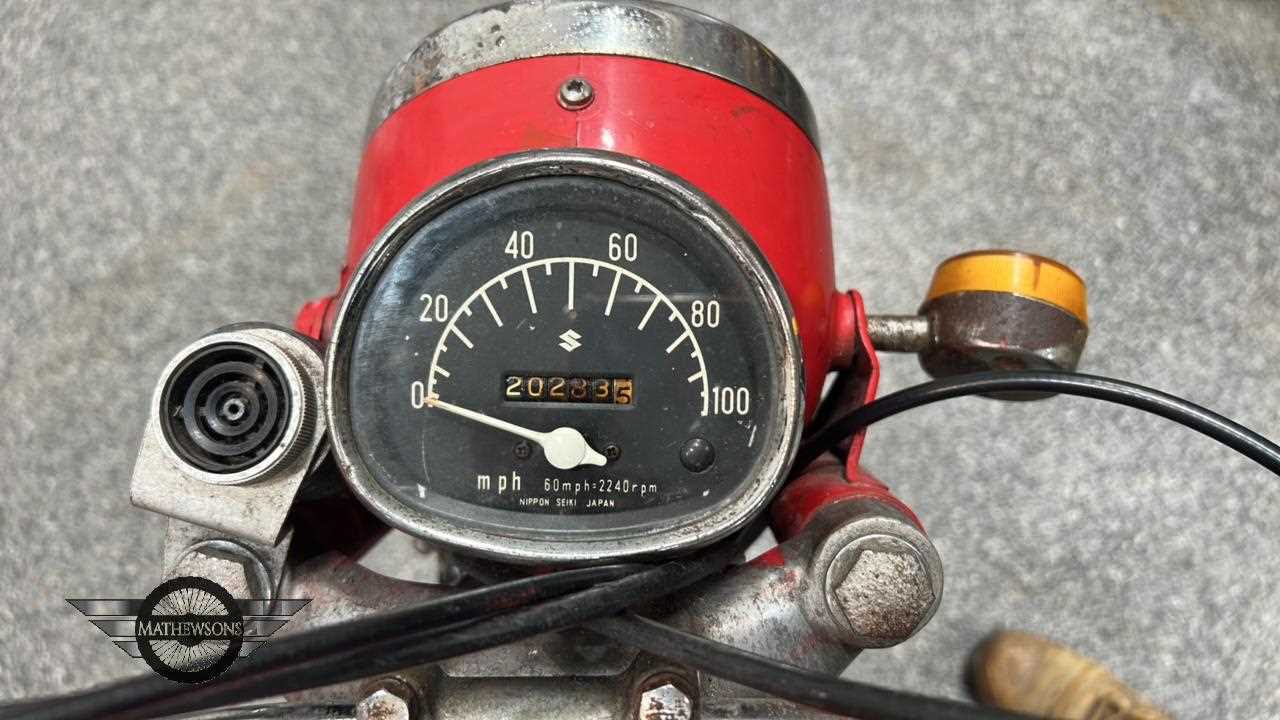 Lot 421 - 1968 SUZUKI B100P