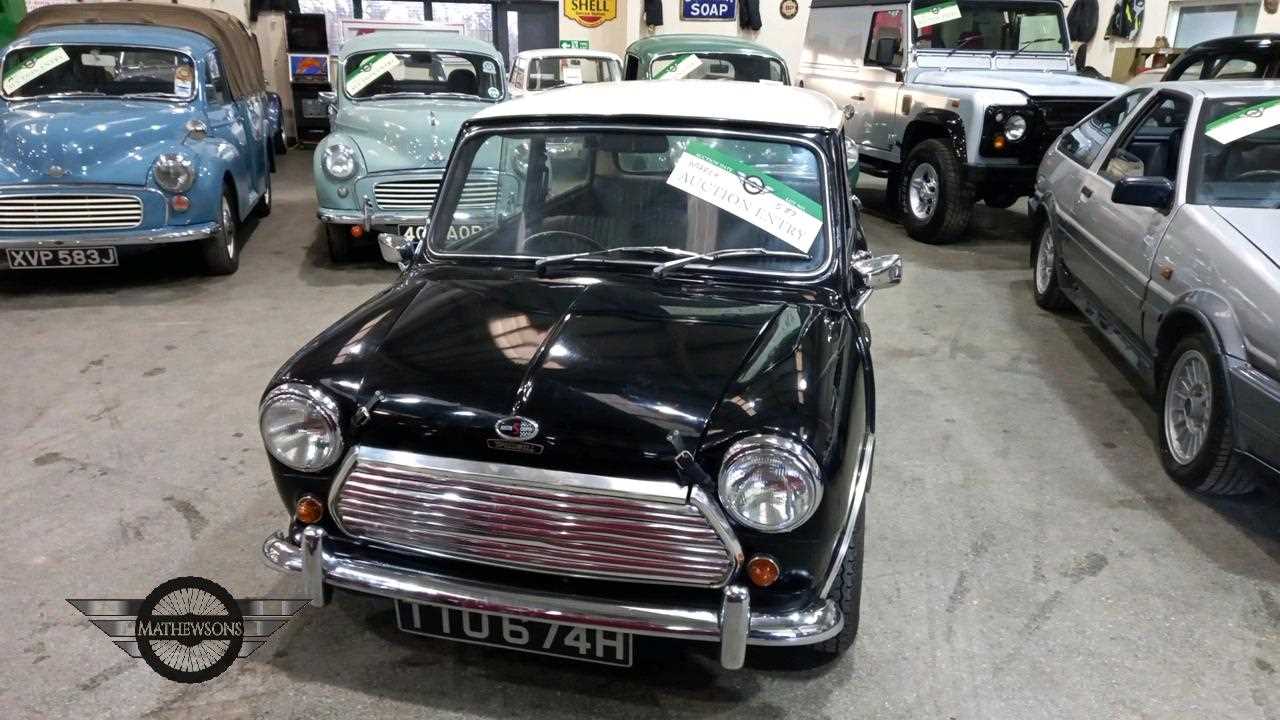 Lot 589 - 1970 MINI COOPER S