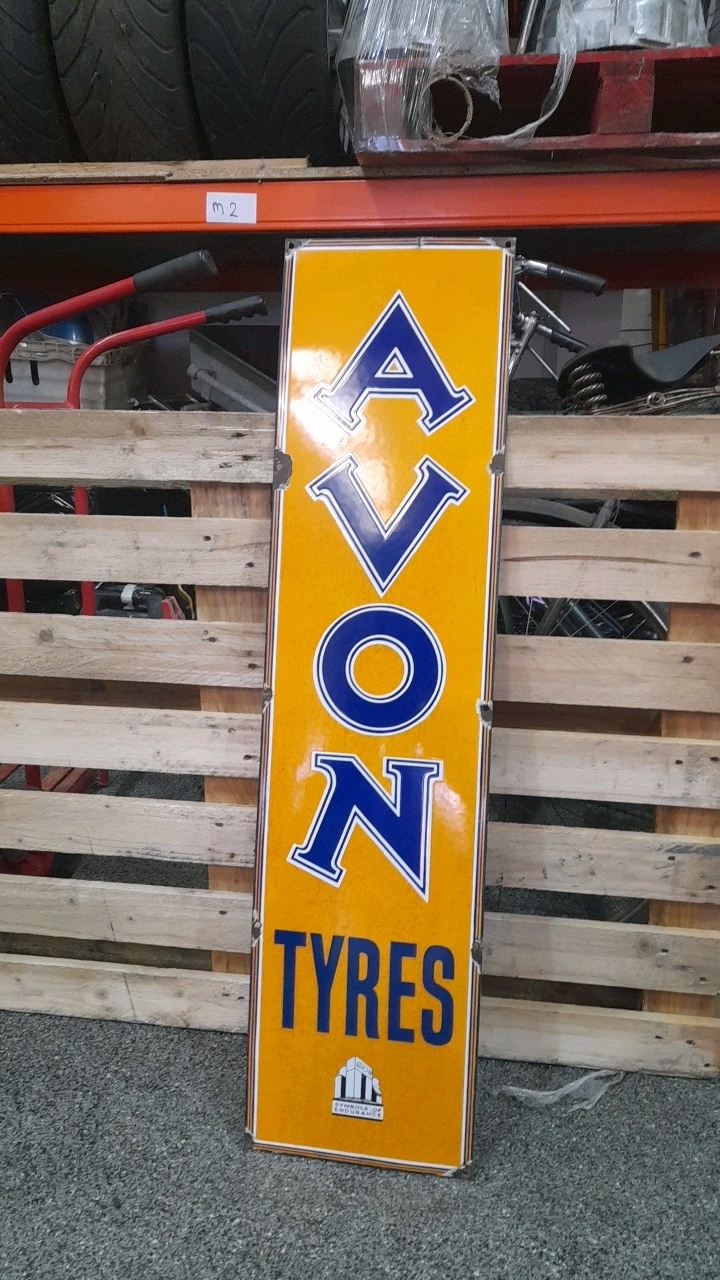 Lot 35 - AVON TYRES SIGN