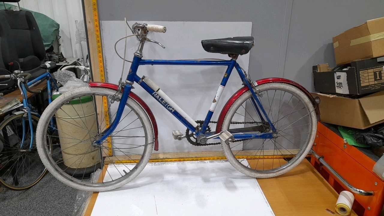 Lot 52 - RALEIGH CHILDS BIKE BLUE
